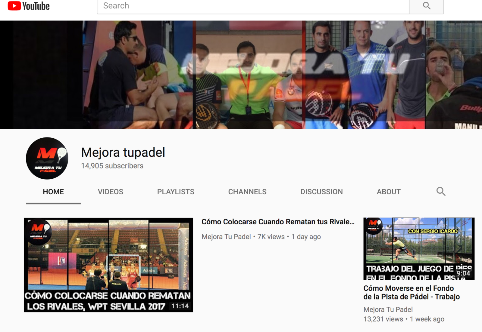 The Best Padel YouTube Video Tutorial Channels | Jean Galea